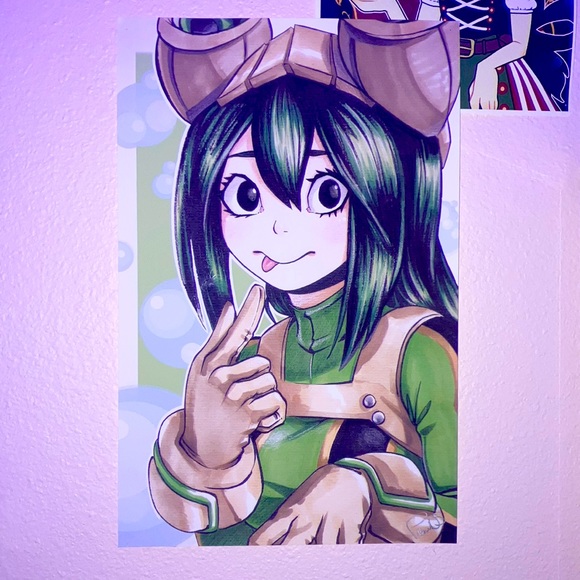 Art | Froppy Poster Fanart Signed By Artist | Poshmark